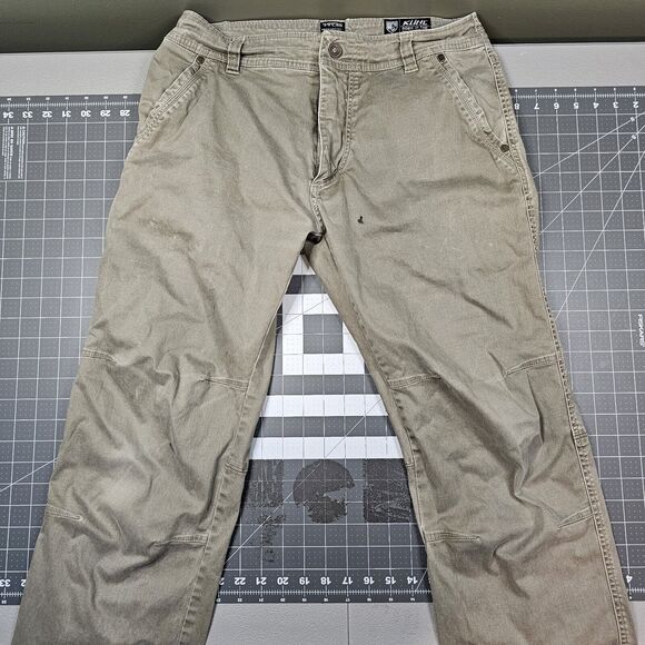 Kuhl | Pants | Kuhl Pants Mens 33x3 Slackr Gray Canvas Outdoor Preppy ...